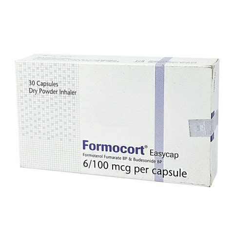 Formocort 100 Mcg 6 Mcg Inhalation Capsule ফরমোকর্ট ১০০ মাইক্রো গ্রাম ৬ মাইক্রো গ্রাম