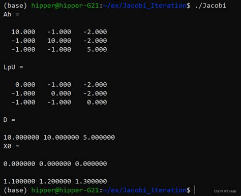 Matlab 计算axb的解，解线性方程组的现成工具matlab解axb Csdn博客