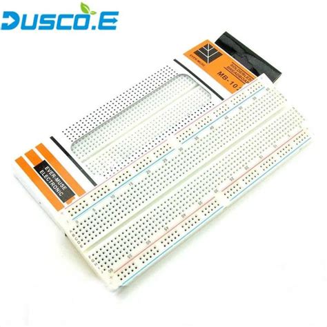 【beauty code】mb102 breadboard for protoboard pcb board point solderless