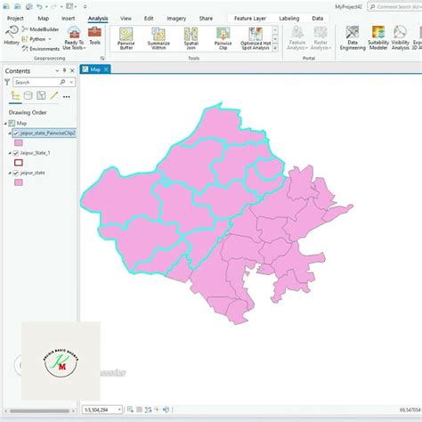 How To Use Pairwise Clip Tool In Arcgis Pro Youtube