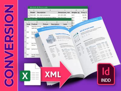 Excel To InDesign Conversion Tool Via XML XSLT Upwork