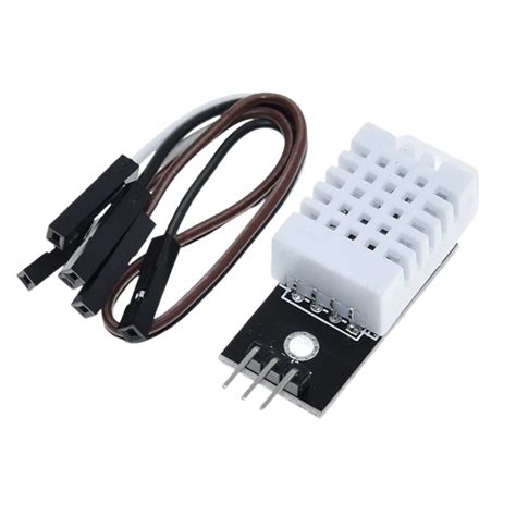 sensor dht22 temperatura y humedad digital módulo cable electronica