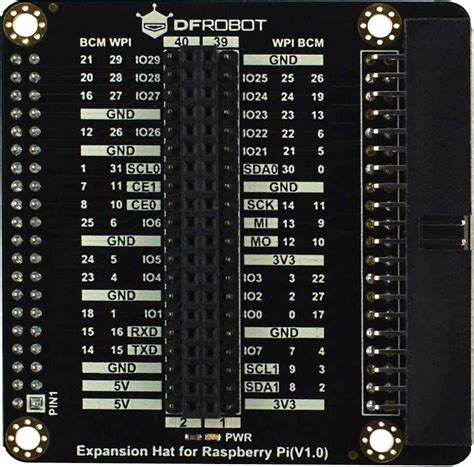 Dfrobot Io Expansion Hat Für Raspberry Pi 544003 40pin Gpio