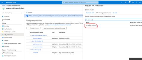 Troubleshooting Problems Related To Azure Ad Authentication With Azure Sql Db And Dw Microsoft
