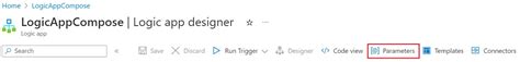 Logic Apps And Parameters Code Sharepoint