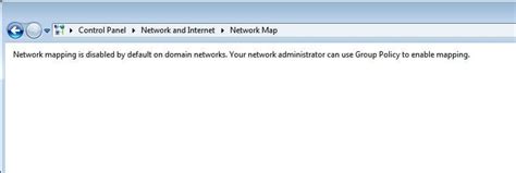Create A Network Map In Windows 7