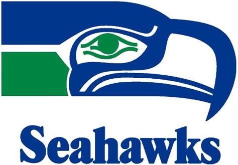 Seattle Seahawks Logo In Blue And Green Seattle Seahawks Logo