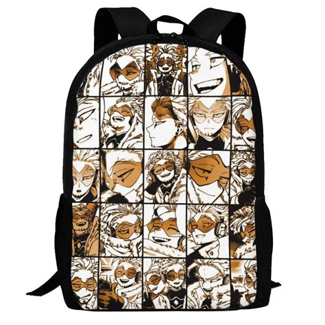 My Hero Academia Hawks Manga Backpack3d Print Laptop Backpack