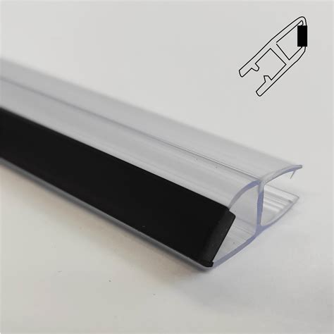 6mm Curved Shower Door Magnetic Closure Seal Set Of 2 Showerwell