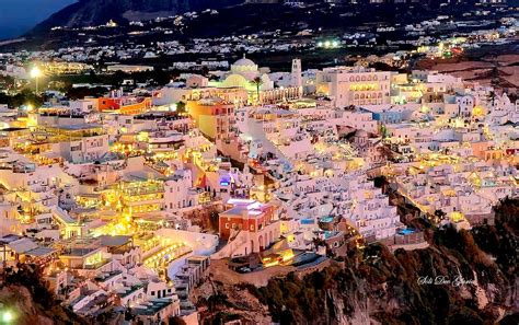 그리스 산토리니의 이아 마을