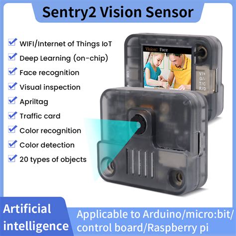 artificial intelligence sentry2 vision sensor wide aperture camera for