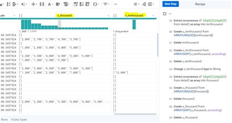 Dataprep Invalid Array Type After Run Job To Excel File Stack Overflow