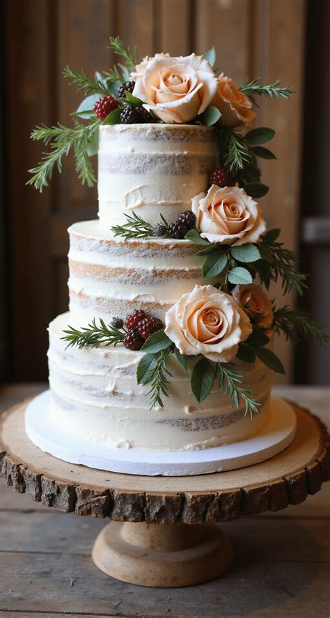 Rustic Wedding Cake A Natural Elegance For Your Special Day