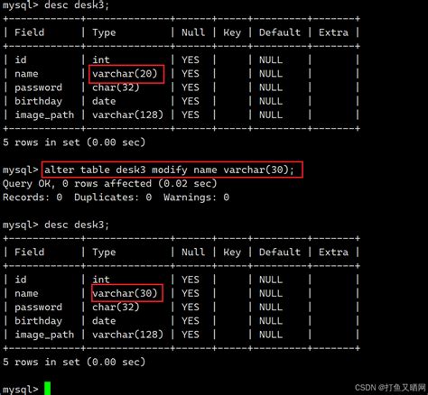 【mysql】表结构操作mysql库表结构 Csdn博客