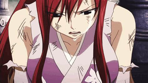 Erza Chorando 