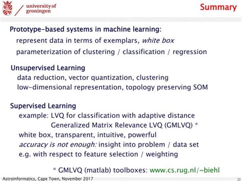 2017 prototype based models in unsupervised and supervised machine