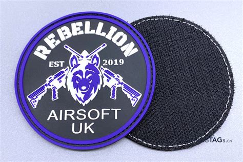 Custom D And D PVC Patches ClothingTAGs Cn