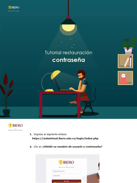 Restaurar Contraseña Aula Virtual Ibero Pdf Career And Growth