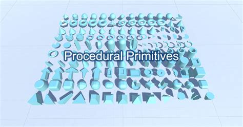 procedural primitives utilities tools unity asset store