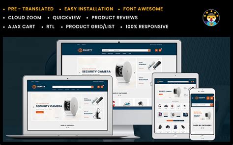 Smarty Electronics Prestashop Theme 396367 Templatemonster