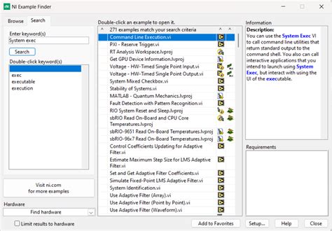 System Execvi Ni Community