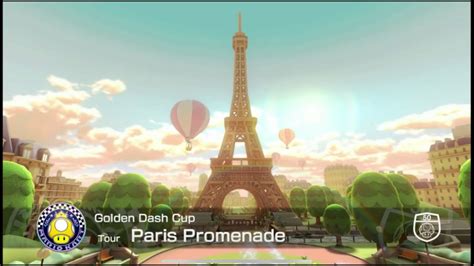 Mario Kart 8 Deluxe Paris Promenade 50cc Youtube