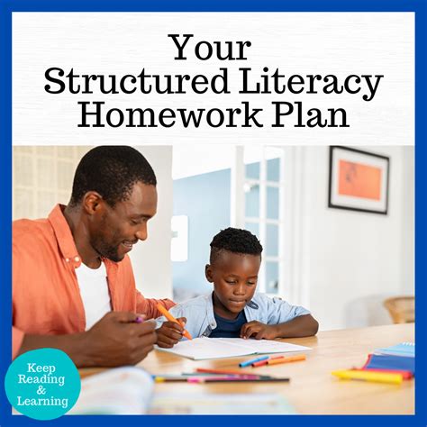 Structured Literacy Homework Free Guide For Teachers And Tutors Keep Reading And Learning