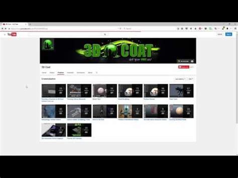 Navigating The D Coat Youtube Channel YouTube