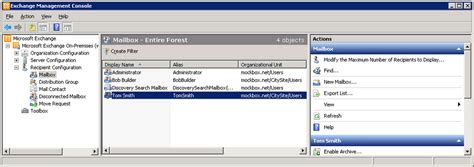 Remove Disconnected Mailboxes Exchange Serreorg