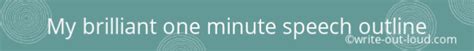 1 Minute Speech Topics 150 Exceptionally Good Speech Ideas☺