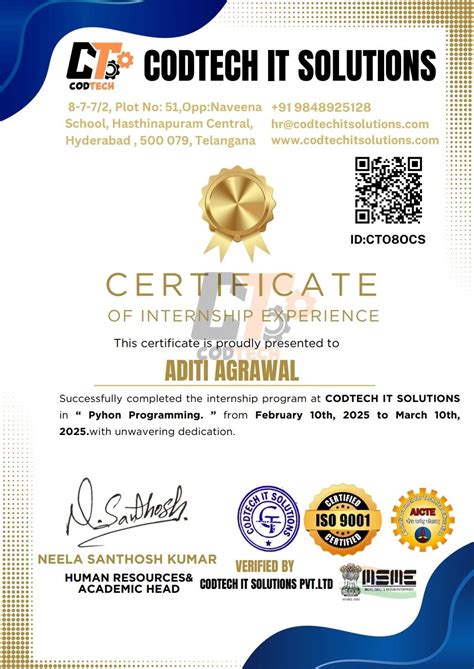 Python Internship Datascience Machinelearning Ai Automation