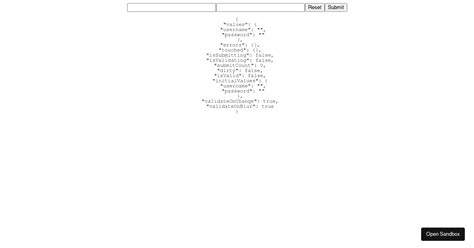 Formik Bug Codesandbox
