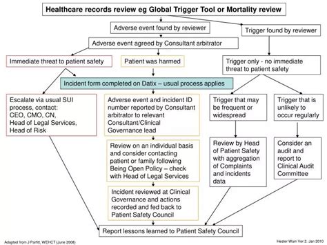 Ppt Healthcare Records Review Eg Global Trigger Tool Or Mortality Review Powerpoint