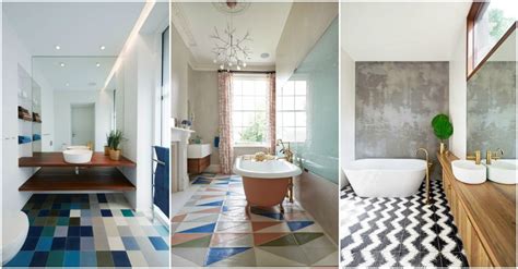 Patterned Bathroom Floor Tiles That Will Draw Your Attention Top Dreamer