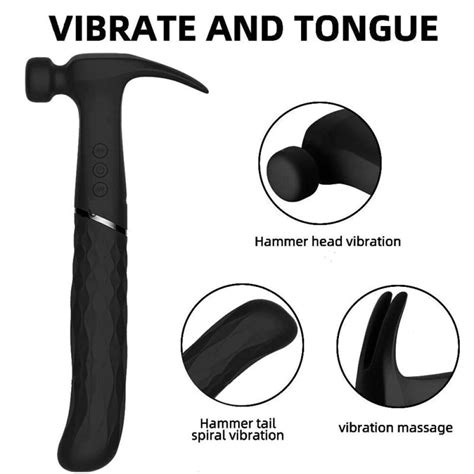 Erox Hammer Love Black Ultra Güçlü Çekiç Vibratör Erox Sex Shop