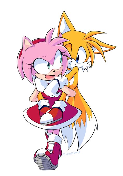 Tails X Amy 19 Ideas De Tails X Amy Sonic Sonic Fotos Arte Erizo