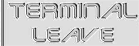 Terminal Leave On Rallypoint