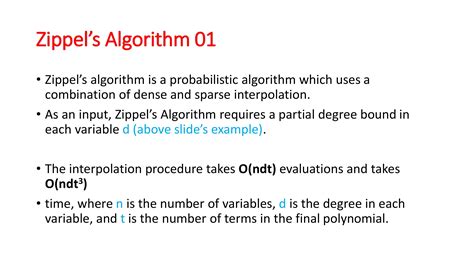GitHub Ashrafyawar Zippel Algorithm Implementation With GUI This Was Our Semester Project On