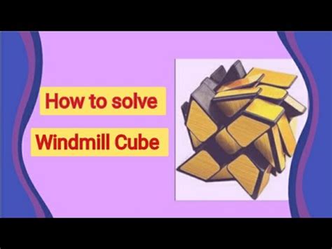 How To Solve Windmill Cube YouTube