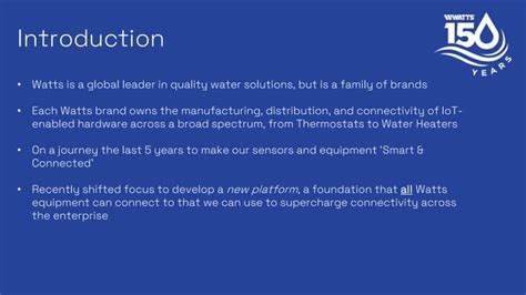 Watts Water Dapr Community Call Building Distributed Systems With