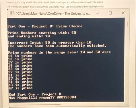 Solved Create A Program To Find All Prime Numbers Within A