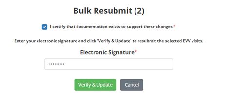 bulk resubmit visits help center