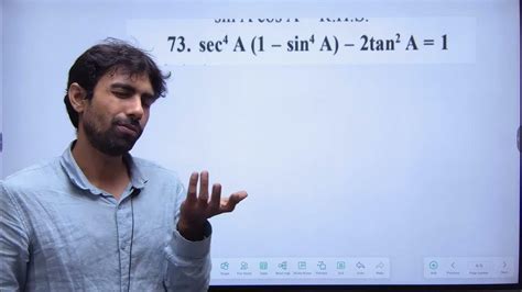 Trigonometric Identities Class 10 Part O Youtube