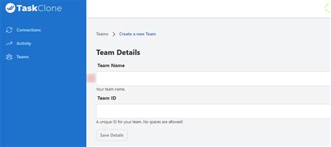Teams Support TaskClone