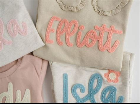 How To Sew Letters On Fabric The Easiest Way Artofit
