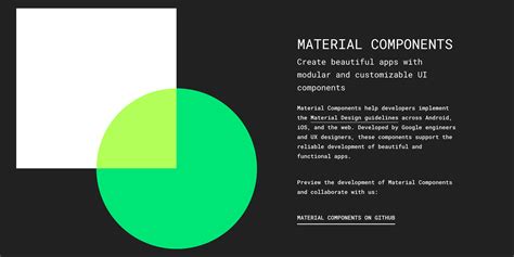 Material Components Allow Developers To Easily Design With Material On
