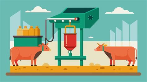 This Automated Cattle Feeder Is Compatible With Various Types Of Feed