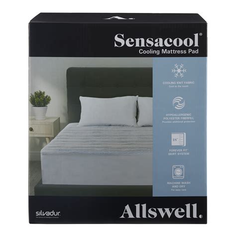 Allswell Sensacool Cooling Mattress Pad King
