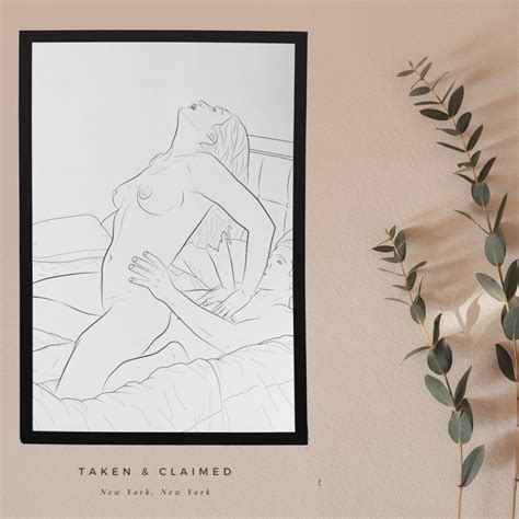 Sex Line Art Etsy