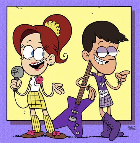 Mm Loud House Style Cristina Luan Nika Luna By Mast3r Rainb0w On